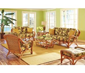 Indoor Natural Wicker and Rattan Full Size Seating