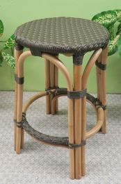 Wicker Counter Stools, Rattan Frames with Easy Clean Resin Wicker Seats ...